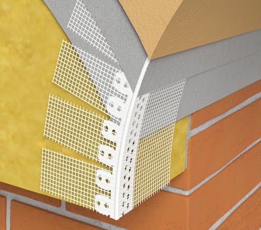 Profil De Colt Arcuibil Din PVC Cu Plasa, Pentru Arcada, 2.5 m ...